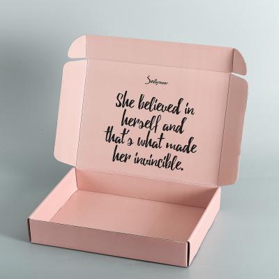 China Custom corrugated gift boxes Recyclable printed Gift Box with Logo For Mailing for sale
