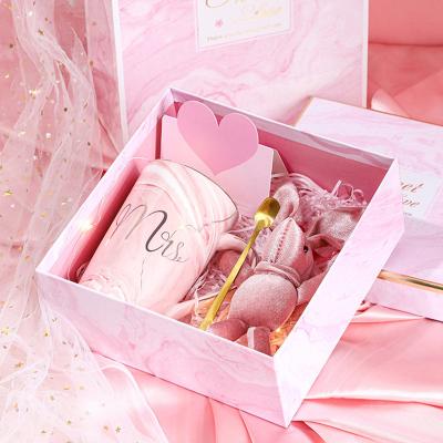China OEM Pink Design Cardboard Shipping Box Custom Print With Lid / Base Box zu verkaufen