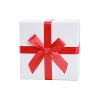 China raffia Bowknot Jewelry Gift Boxes Bulk Earrings Necklace Gift Packaging for sale