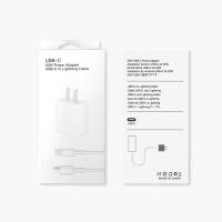 China Foldable C1S Artpaper Data Cable Packaging Box White Coated for sale
