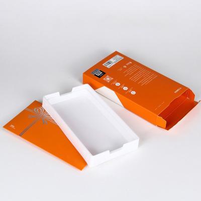 China Rectangle Rigid Cardboard Box For Mobile Phone Case Packaging for sale