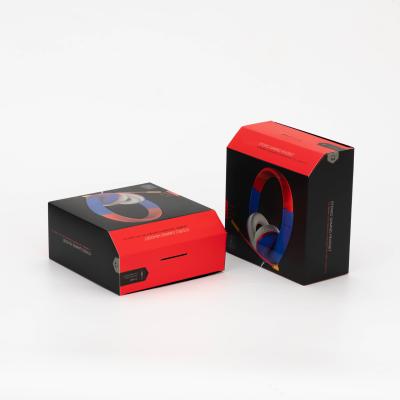 China C1S Art Paper Electronics Packaging Box Foldable Fashion Design for sale