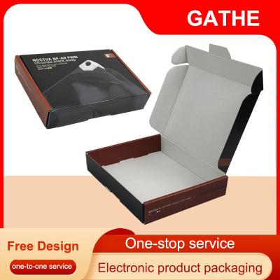 China Foldable Kraft Paper Mailer Box Offset printing For Electronic Product for sale