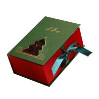 China Rectangle Book Shape Rigid Data Cable Packaging Box For Gift Display for sale