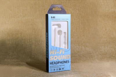 China Transparent Window Earphone Packaging Box Environmental friendly for sale