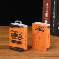 China Cable USB Electronic Product Data Cable Packaging Box PP Packaging Box With Handle for sale