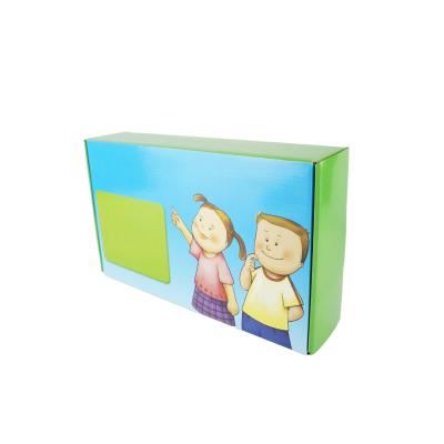 China Hot Selling Custom Logo Printed Recycle Carton Packaging Corrugated Board Floding Box for sale
