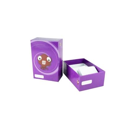 중국 맞춤 인쇄 된 선물 종이 상자 딱딱한 고리 포장 덮개와 기본 상자 판매용