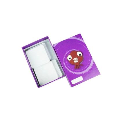 중국 맞춤 인쇄 된 선물 종이 상자 딱딱한 고리 포장 덮개와 기본 상자 판매용