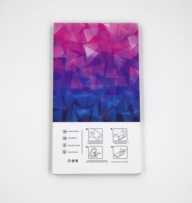 Cina Cartone di imballaggio di carta protettore schermo di vetro temperato per telefono cellulare in vendita