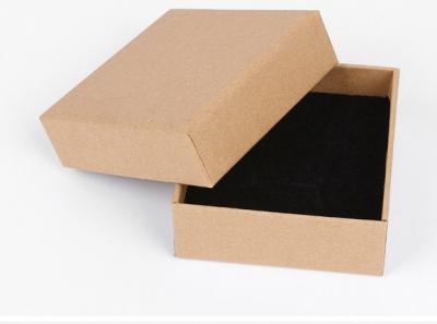 China Custom Lid And Base Box For Clothing Tshirt Box Kraft Paper Packaging Box for sale