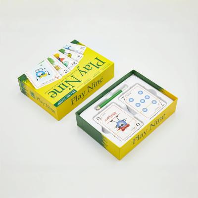 China Playing Cards Custom Packaging Box Card Game Storage Gift Paper Boxes for sale