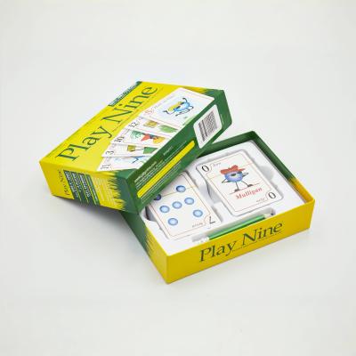 China Playing Cards Custom Packaging Box Card Game Storage Gift Paper Boxes for sale