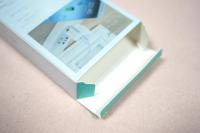 China Spot UV / Lamination Data Cable Packaging Box Foldable Packaging Box With Tray for sale