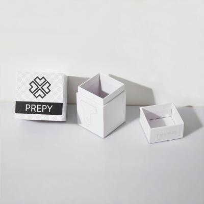 중국 재활용 할 수 있는 맞춤형 평면 공기 청소기 딱딱한 상자 제품 포장 상자 촛불 판매용