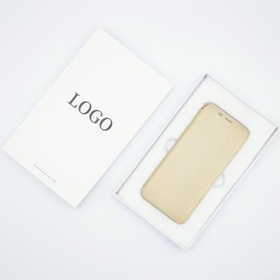 China Wholesale Rigid Phone Case Packaging Box , Custom Phone Case Boxes With Lid Pearl Foam Trays for sale