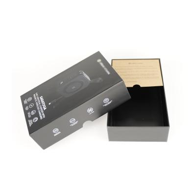 China Couleur personnalisée Couvercle recyclable et boîtes de base Produits électroniques Chargeur sans fil Boîte d'emballage for sale