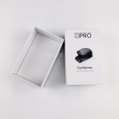 China Custom White Rigid Box Packaging Health Products Monitor Packages Boxes for Health Care Products for sale