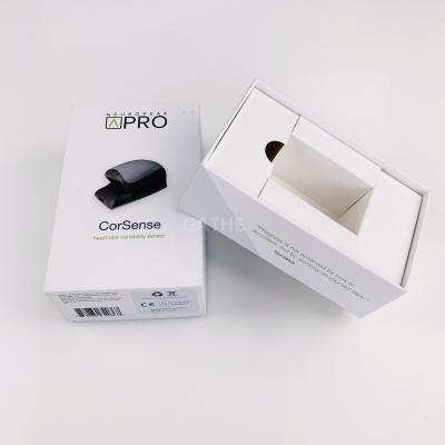 China Custom White Rigid Box Packaging Health Products Monitor Packages Boxes for Health Care Products for sale