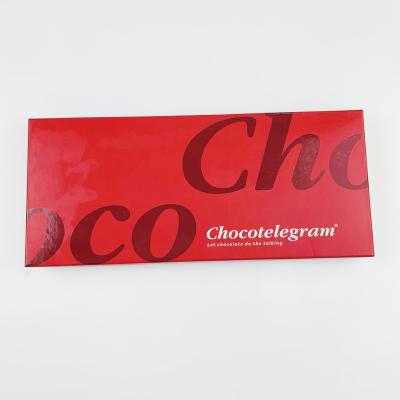 China Luxury Chocolate Packaging Box Uv Print Customized Logo Gift Box Packaging For Chocolate Bar for sale