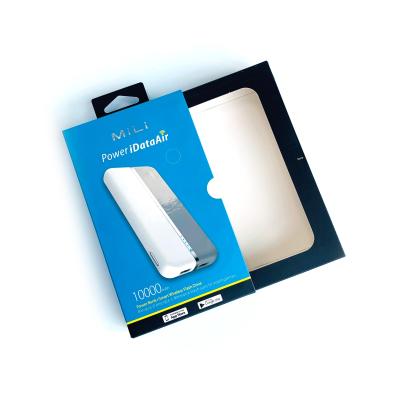 China Cajas de embalaje de 3C Power Bank ecológicas personalizadas Caja de cajón deslizante para productos electrónicos en venta