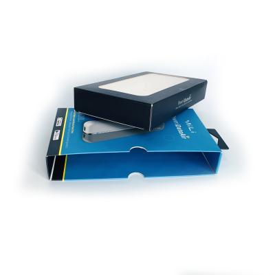 China Cajas de embalaje de 3C Power Bank ecológicas personalizadas Caja de cajón deslizante para productos electrónicos en venta