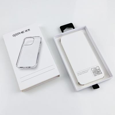 China Gepersonaliseerd logo Schuifkast Karton Verpakkingsdoos mobiele telefoon Doosdoos met magnetische sluiting Te koop