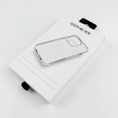 Cina Scatola di imballaggio in cartone con cassetto scorrevole con logo personalizzato per custodia per cellulare con finestre trasparenti e chiusura magnetica in vendita