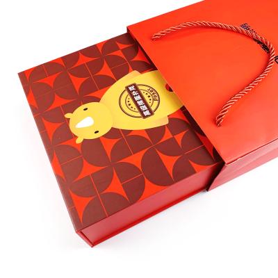 China Kinderafvaldoos Verpakking Bedrijfscadeau doos met tasset Afwerking Goud/Zilver Warm stempelen/UV-spot/embossing Te koop