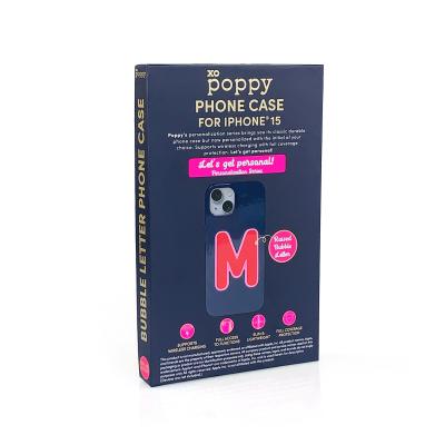 China Luxury Cell Phone Case Box with Clear PVC Window Customized Mobile Phone Case Packaging Box for iPhone 17 for sale