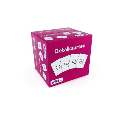 China Cartas Flash AR con números y juego divertido y popular personalizadas con embalaje de cajas de papel personalizadas para jugar a las cartas en venta