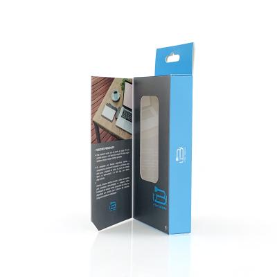 China Custom Logo Foldable boxes for products Memory packaging boxes Electronics cardboard paper packaging boxes with PVC/PET Window for sale