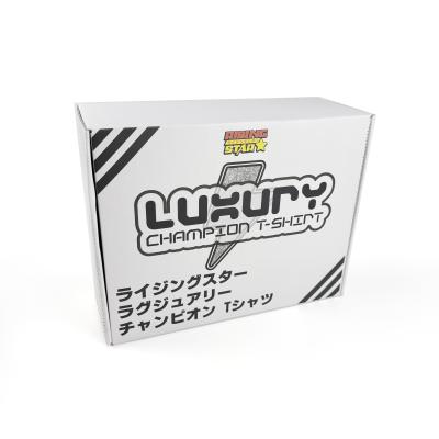 China Custom logo Large White Corrugated box Folding Packaging Boxes for Clothes Brand Shipping Boxes mailer Box for sale