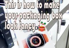 OEM custom product Electronics packaging box display box with blister