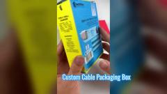 Custom USB C Cable Packaging Box