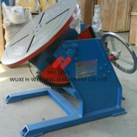 China 10Tons Height Adjustable Pipe Elevating Welding Positioner With Fixed Tilting Speed for sale