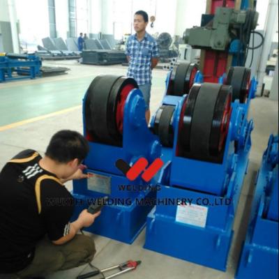 Cina 2 tonnellate della madrevite del tubo regolabile del carro armato del rotatore VFD di controllo di velocità di saldatura in vendita