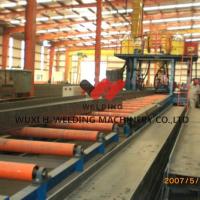 China Front Welding Machine H Beam Welding Line Horizontal for sale