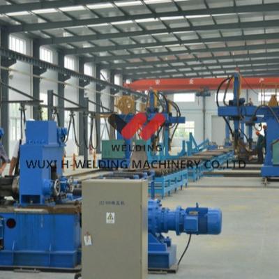 Cina Raddrizzando la linea di produzione del fascio di H livellamento meccanico della flangia di 25KW in vendita
