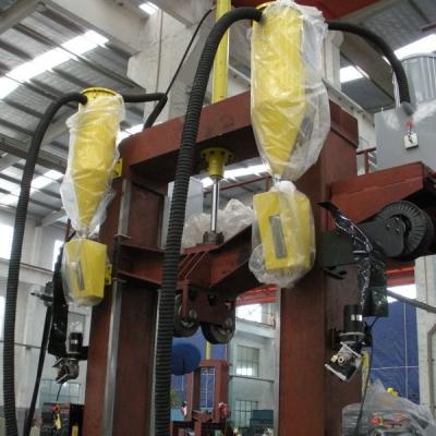 China Linha de soldadura estação de trabalho automática do feixe de T I H do conjunto do feixe do sistema de reciclagem do fluxo à venda