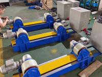 China Welding Self Aligning Turning Roller Pipe Vessel VFD Speed Control for sale