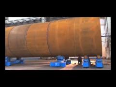 20 Ton Welding Rotator Wireless Control For Circular Pipe Tube Wheel Welding Roller