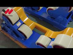 Adjustable Self Aligned Welding Rotators 5T PU Metal For Boiler Pipe Tank