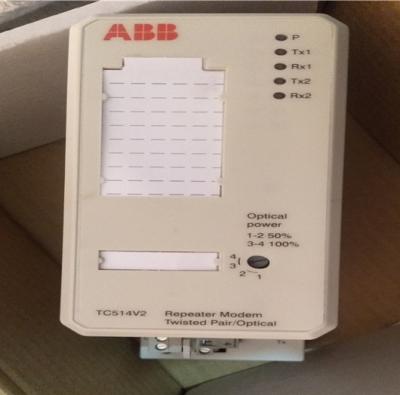 China ABB TC514V2 3BSE013281R1 AF100 Twisted Pair To Opto Repeater ABB Advant 800xA for sale