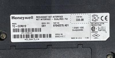 Cina TC-CCR012 Modulo interfaccia di rete ridondante Honeywell Disponibile in vendita