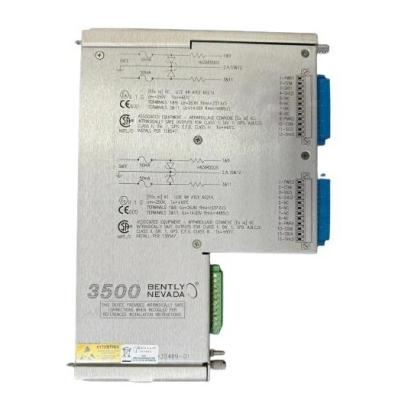 중국 3500/42M-05-00 135489-02 벡티 네바다 I/O 모듈 내부 장벽과 내부 종료 2 X 프록스/엑셀 판매용