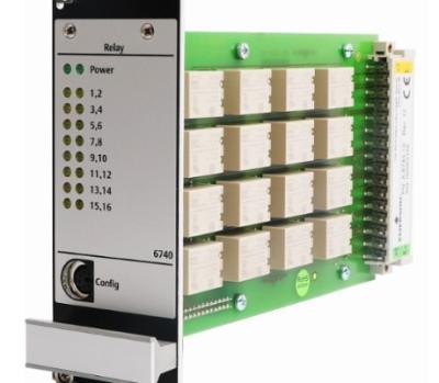 Cina A6740 Modulo di relè di uscita a 16 canali Emerson in vendita