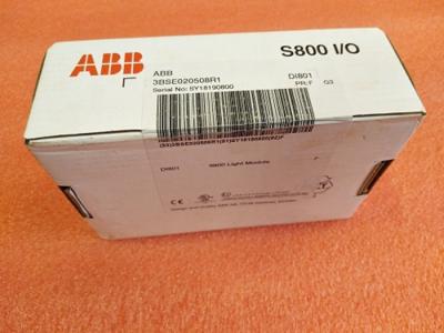China DI801 ABB S800 Digital Input Module 24V 16 CH PLC Spare Parts 3BSE020508R1 for sale