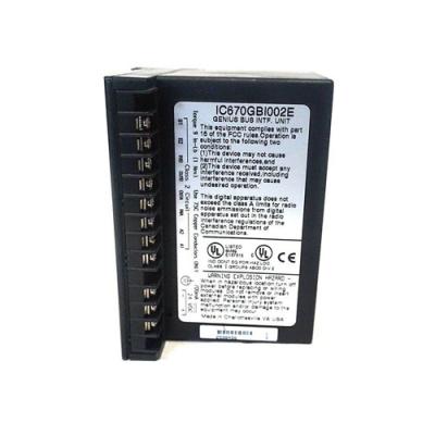 China IC670GBI002 GE Fanuc GE Field I/O Field Control Bus Interface Unit General Electric for sale