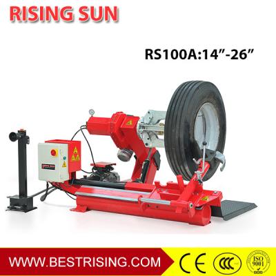 China 14-26inch Semi Automatic Heavy Duty  Tire Changer Machine for Truck , Bus , Tractor for sale
